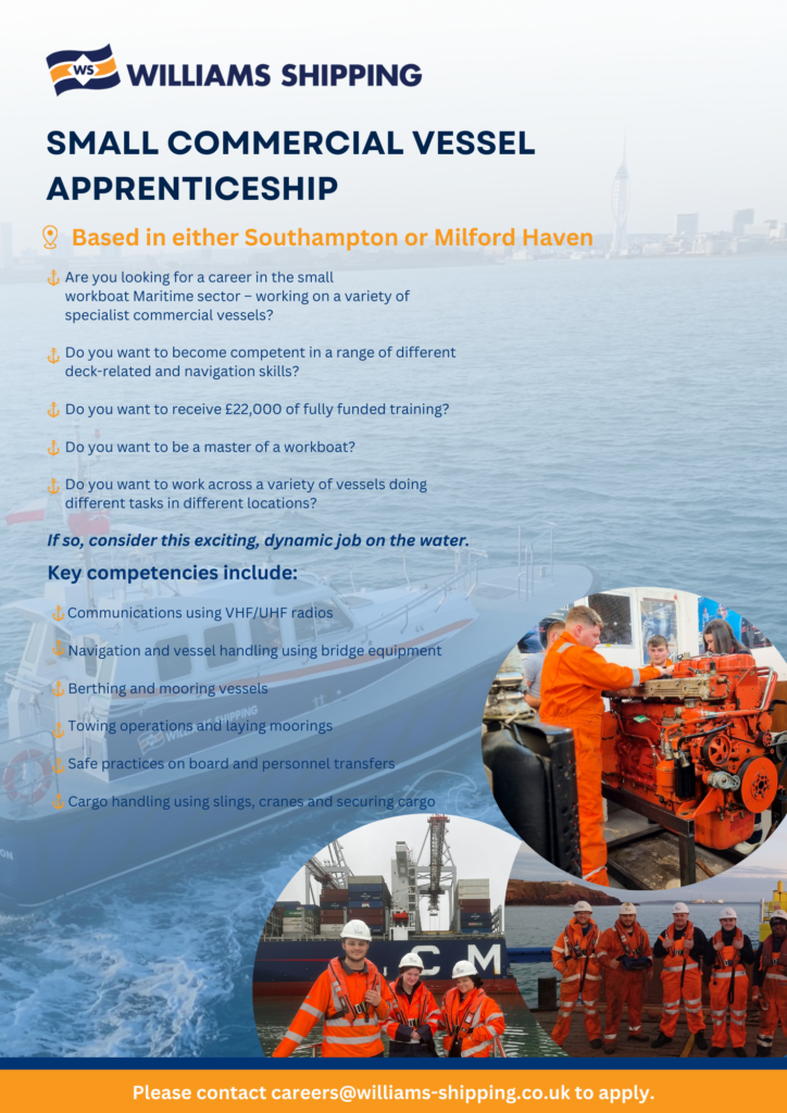 Williams Shipping attending MTAG careers day 2024